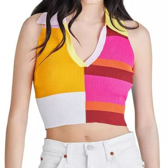 Steve Madden | Tops | Steve Madden Paige Ribbed Crop Top | Poshmark